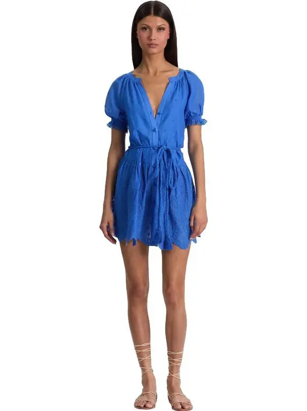 Alice + Olivia Thalia Tunic Dress - Blue