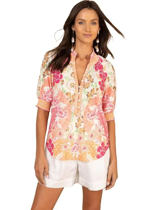 Hale Bob Carmel Jersey Top - Pink