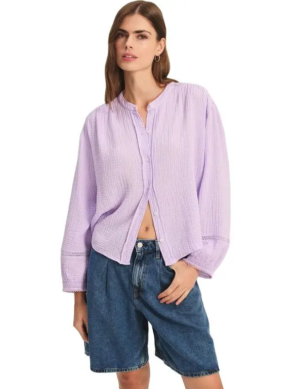 Velvet By Graham & Spencer Taria Top - Black / Multicolor