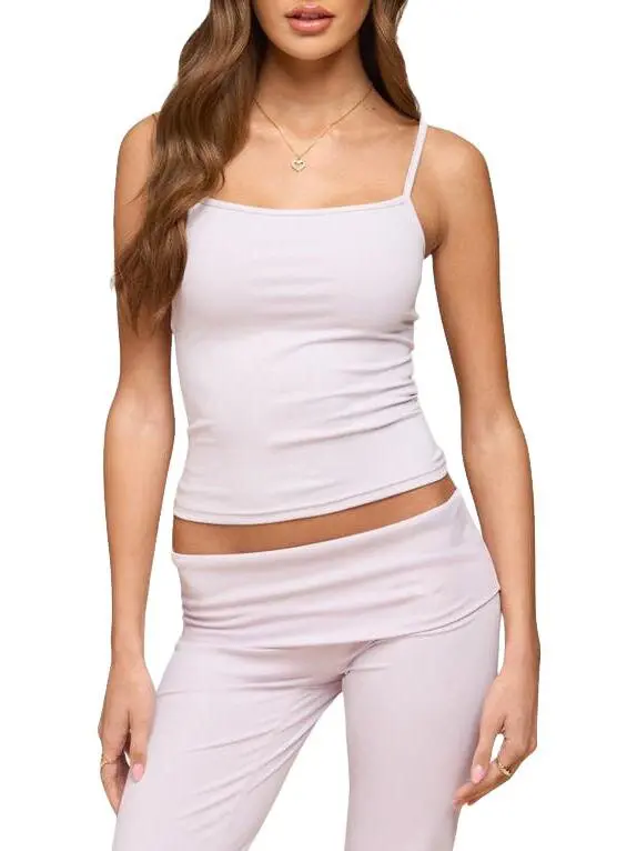 EDIKTED Blonka Crop Camisole - Lilac