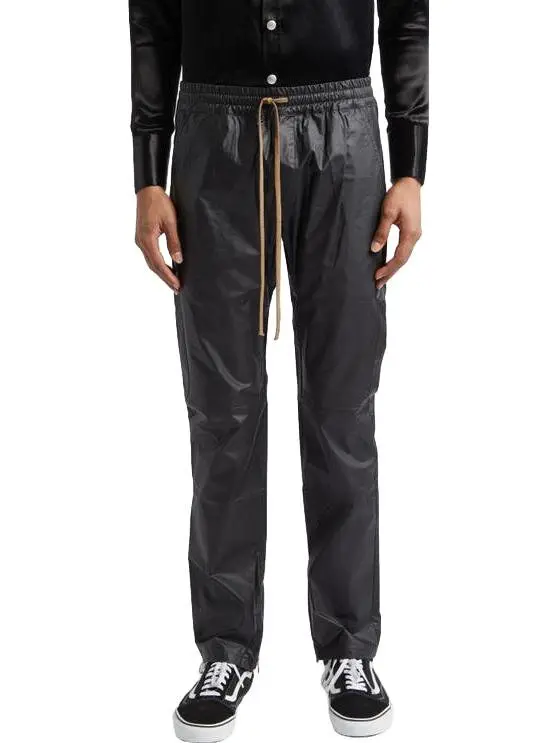 JKEEFER Marginal Moto Stretch Scuba Twill Pants - Black