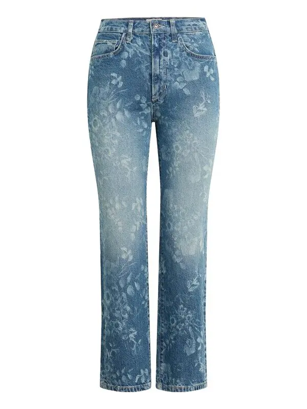 FAVORITE DAUGHTER Valentina Super High Rise Bootcut Jeans - Hilo