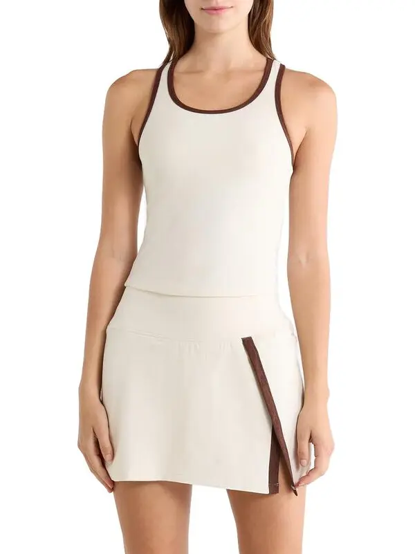 Year Of Ours Stretch Sport Tank - Shell Chocolate