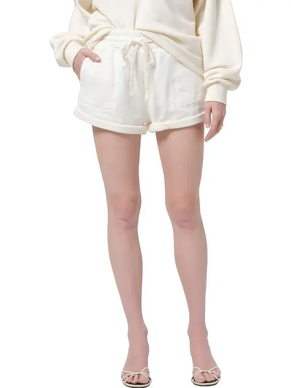 Citizens Of Humanity Vivienne Rolled Cuff Sweat Shorts - Pashmina