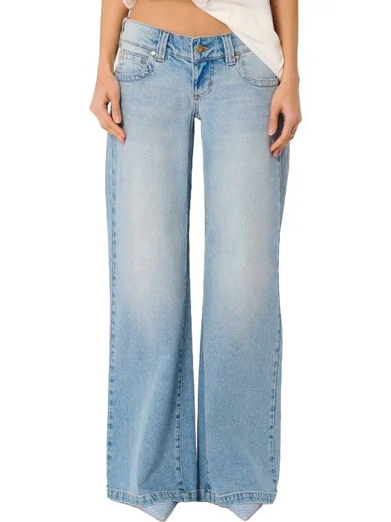 Abrand Denim Wide Leg Jeans - Jody Blue