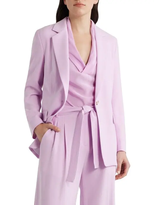 BOSS Jocaluah One-button Jacket - Sakura Rose