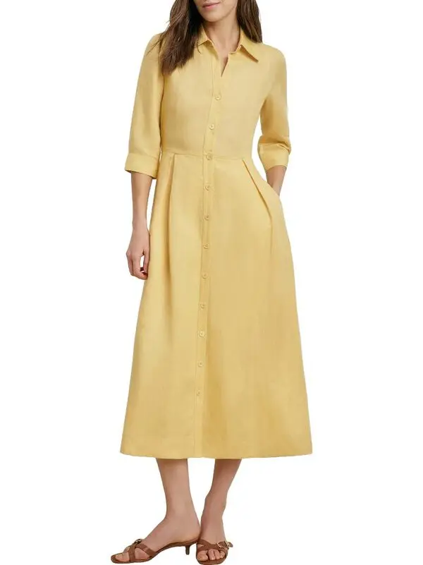FAVORITE DAUGHTER The Becky Shirtdress - Golden