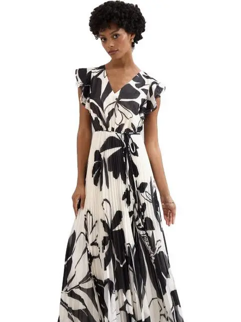 PHASE EIGHT Uma Maxi Dress - Black Multi