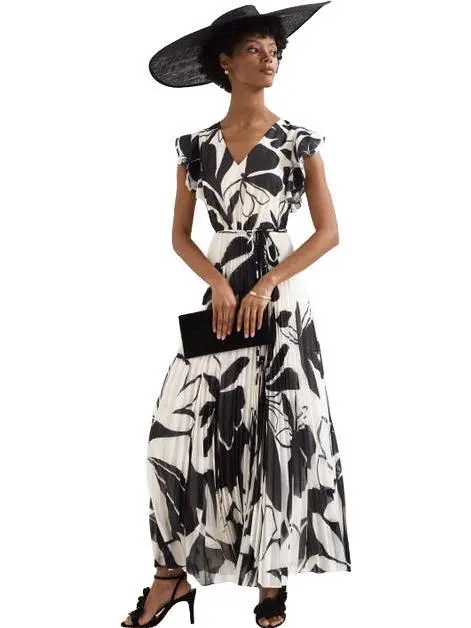 PHASE EIGHT Uma Maxi Dress - Black Multi