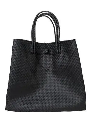 SARAH STEWART Maxi Piper Handwoven Tote - Black