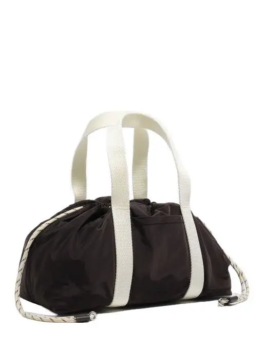 Bimba Y Lola Carry Handle Nylon Mini Bag - Charcoal