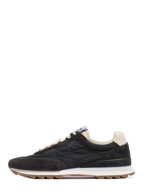 Bimba Y Lola Soft Technical Sneakers With Scalloped Design - Anthracite
