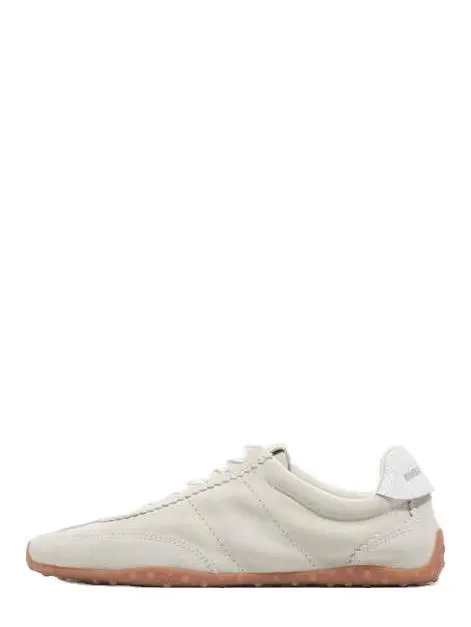 Bimba Y Lola Suede Scalloped Sneakers - Light Mint