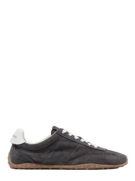 Bimba Y Lola Suede Lace-up Sneakers - Anthracite