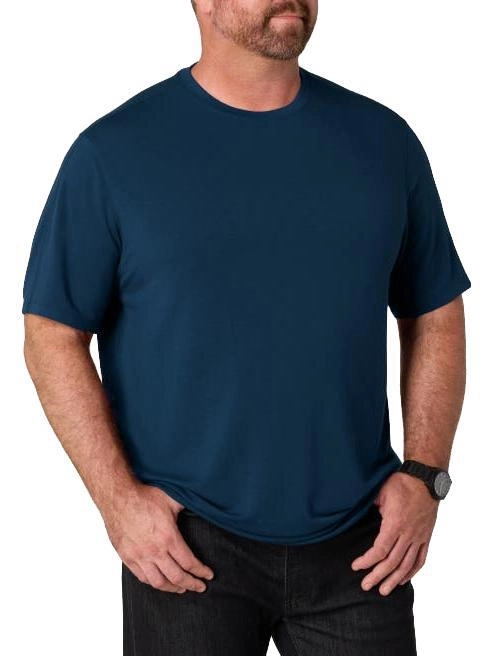 OAK HILL BY DXL Big & Tall Luxury T-shirt - Poseidon