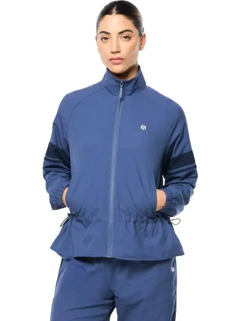 SERGIO TACCHINI Luna Track Jacket With Damarindo Stripes - Blue Indigo