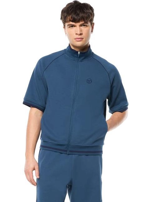 SERGIO TACCHINI Pannello Short Sleeve Track Jacket - Key Largo