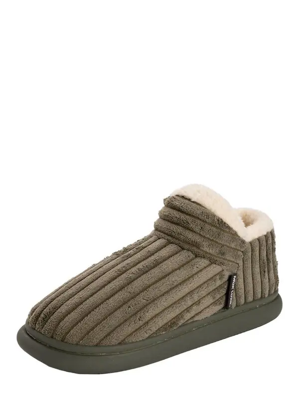 MUK LUKS Aveline Bootie Slipper - Olive