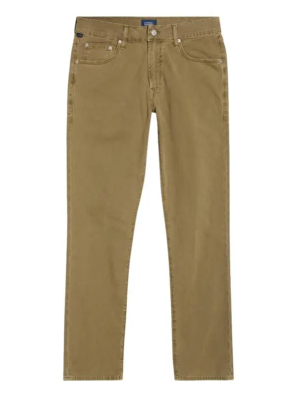 Citizens Of Humanity Gage Slim Straight Leg Pants - Dark Khaki Reservoir