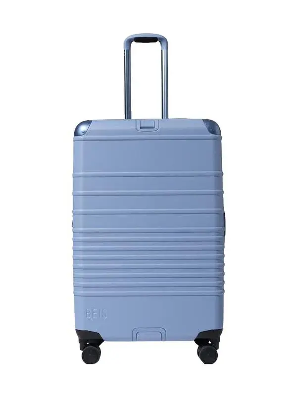 BEIS The Hybrid Check-in Roller Luggage - Dusty Blue