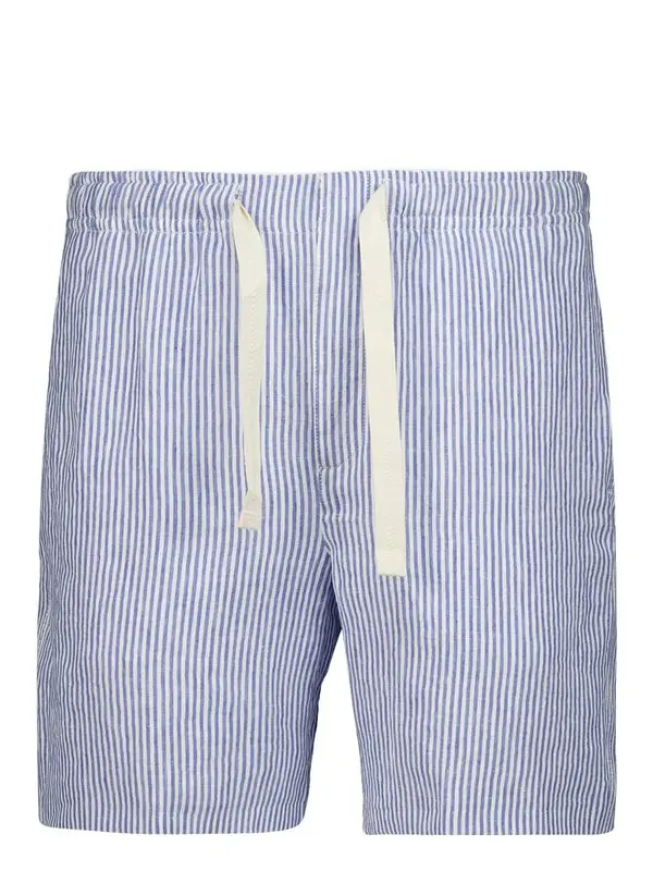 Orlebar Brown Alex Hemp Shorts - Blue