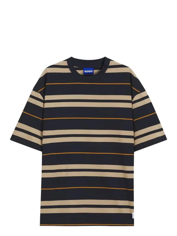 Hugo Loose-fit Striped T-shirt - Patterned