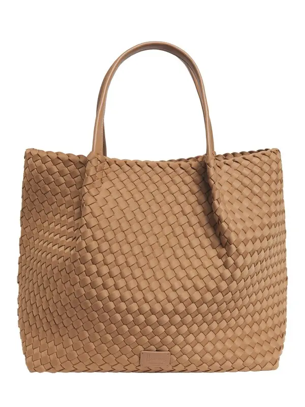 Harrods Neoprene Woven East-west Tote Bag - Brown