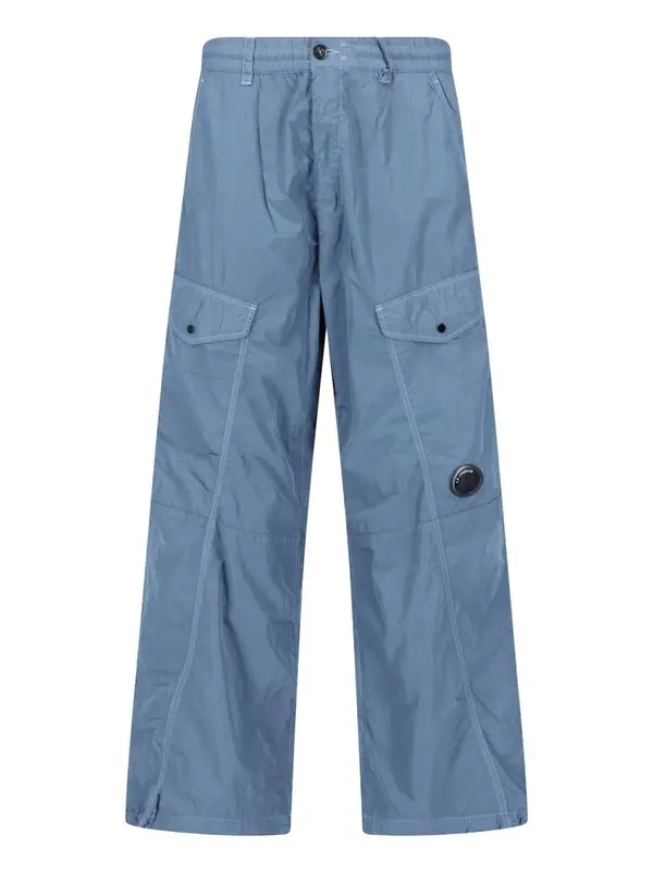 Polo Ralph Lauren Wide Cargo Pants - Blue
