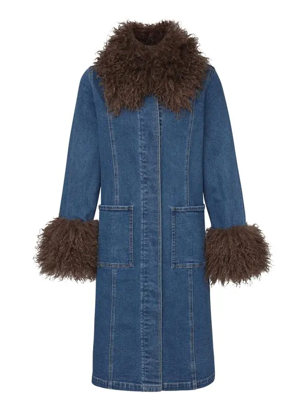TT STUDIOS Penny Jacket With Fur Trim - Main St.