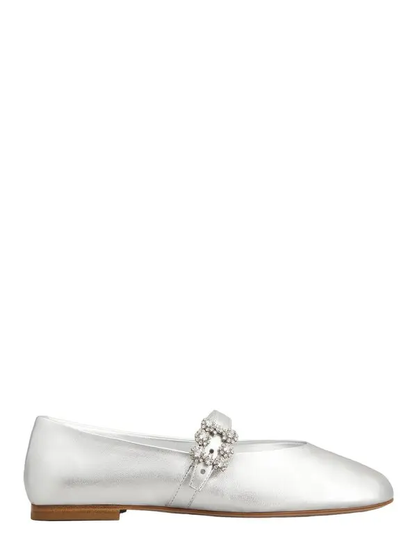 ROGER VIVIER Efflorescence Mary Janes - Silver
