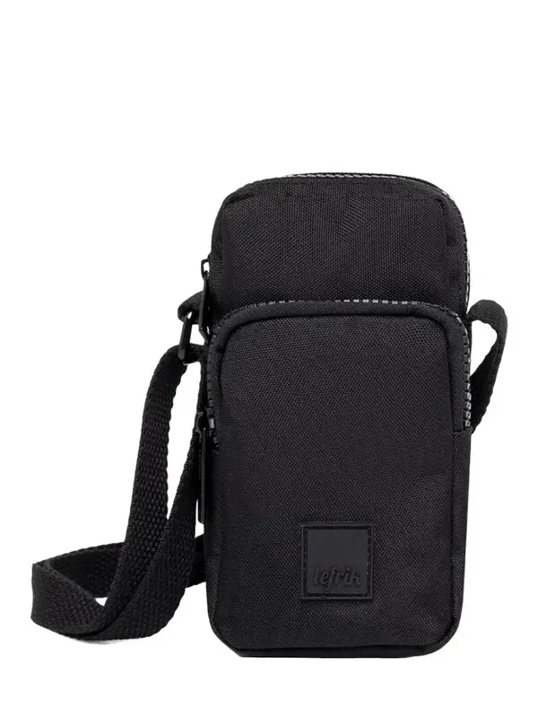 LEFRIK Amsterdam Bag Striped Shoulder Bag - Black