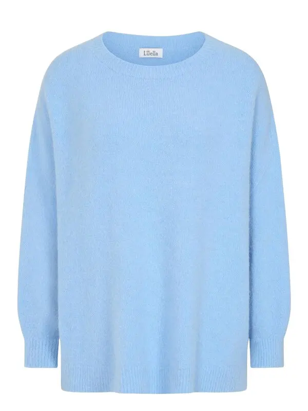 LUELLA FASHION Bettina Long Alpaca Jumper - Blue