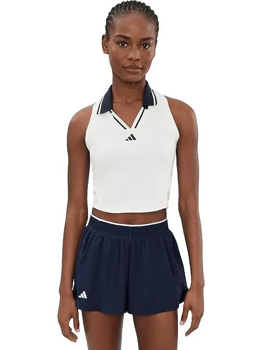 Adidas Climacool Crop Tank Pro - White