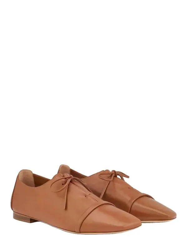 MALONE SOULIERS Jean Leather Loafers - Neutrals