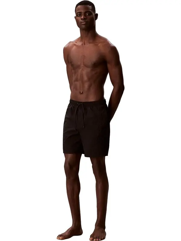 Calvin Klein Graphic Swim Shorts - Black