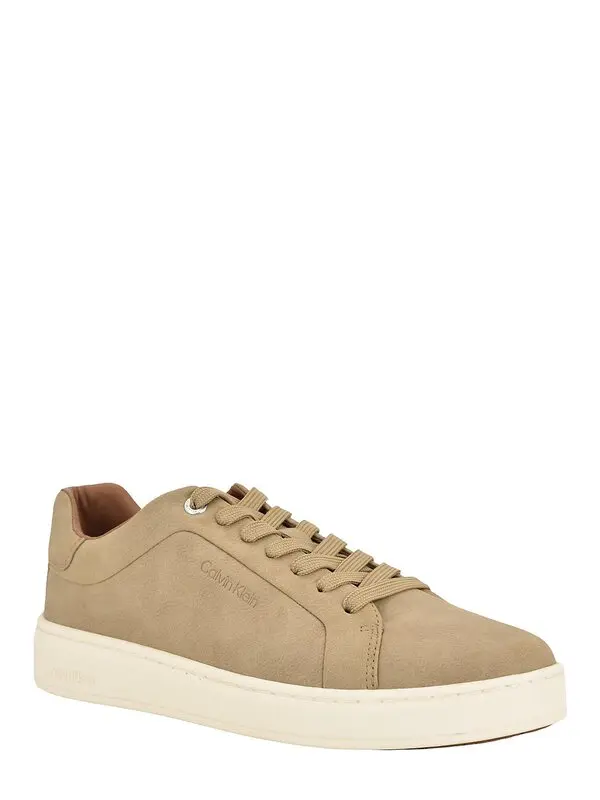 Calvin Klein Lace-up Sneakers - Taupe