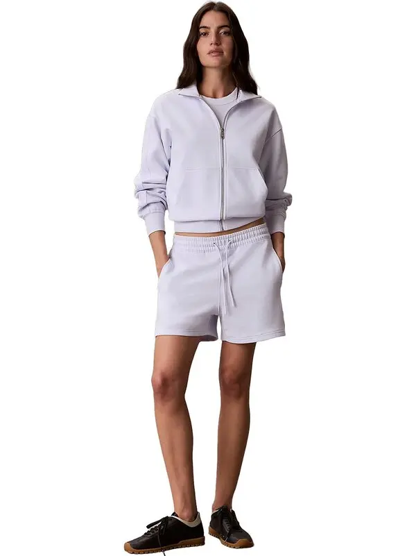 Calvin Klein Logo Tape Terry Shorts - Lacey Lilac