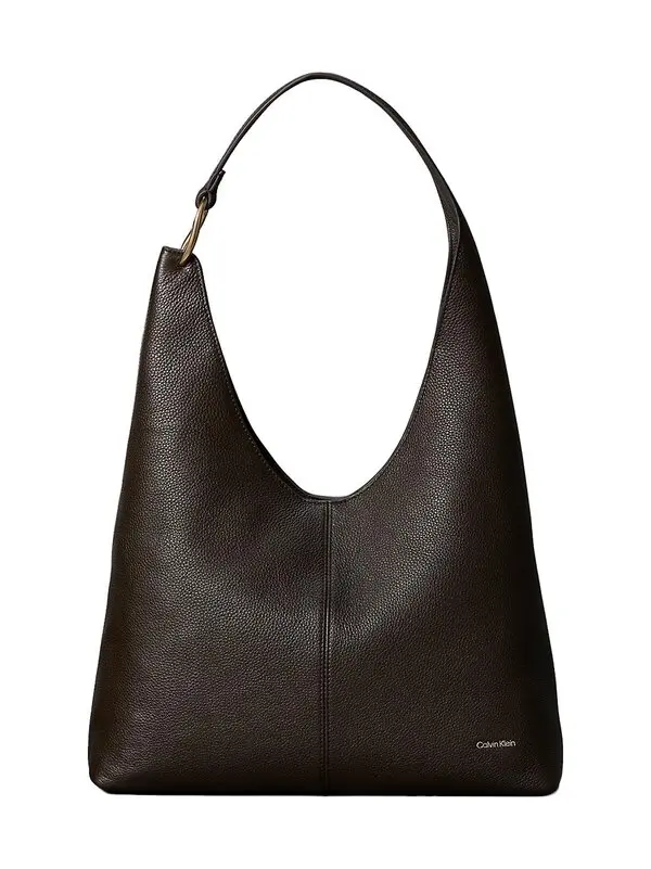 Calvin Klein Slouchy Leather Shoulder Bag - Delicioso
