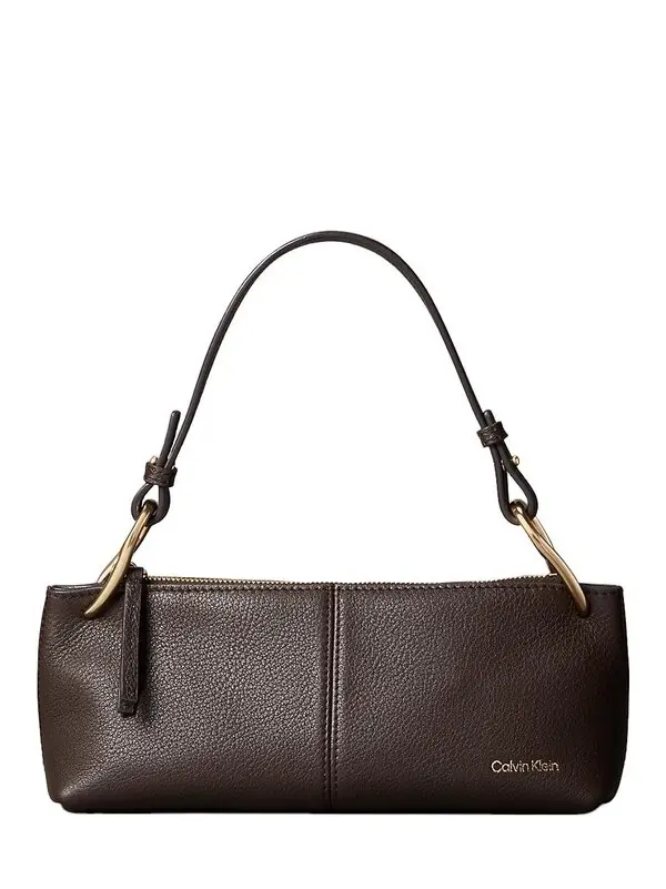Calvin Klein Slouchy Leather Small Convertible Bag - Delicioso