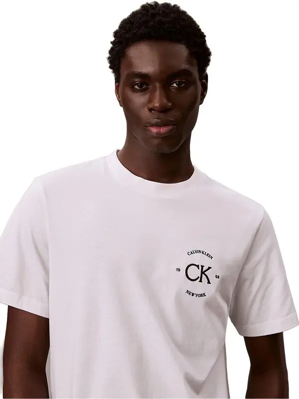 Calvin Klein Circle Graphic Classic T-shirt - Bright White