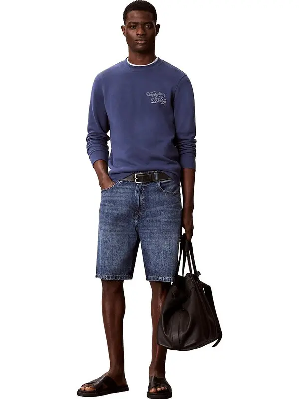 Calvin Klein 90s Long Denim Shorts - Vertigo