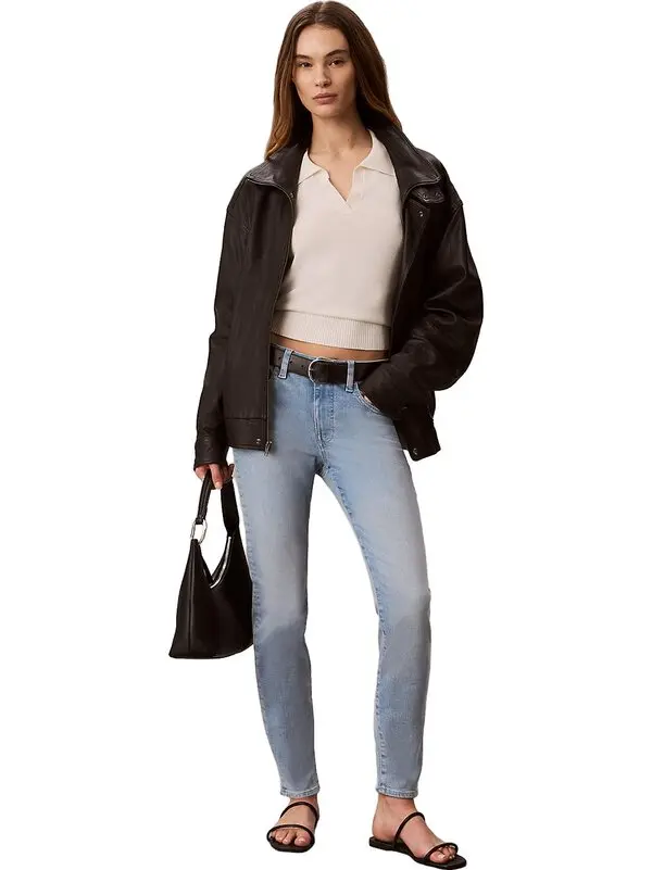 Calvin Klein Mid Rise Skinny Jeans - Watercourse