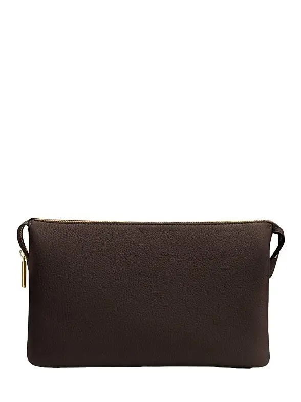 Cuyana Tria Clutch - Mocha