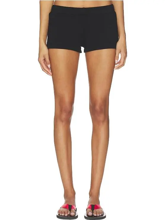Cotton Citizen The Roma Hot Short - Jet Black