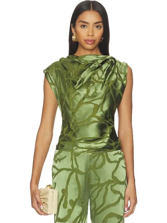 Cult Gaia Monette Top - Deep Pasture