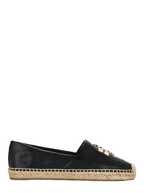 Tory Burch Eleanor Espadrille - Perfect Black & Gold
