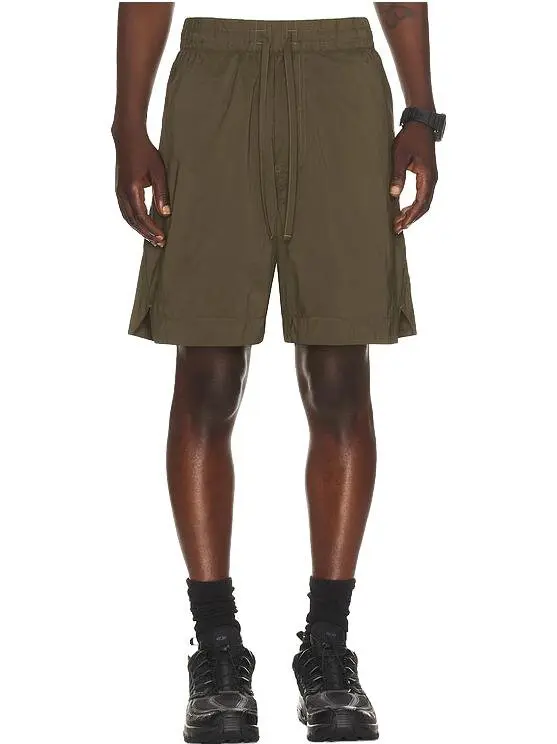 Canada Goose Ripstop Drawstring Shorts - Military Green