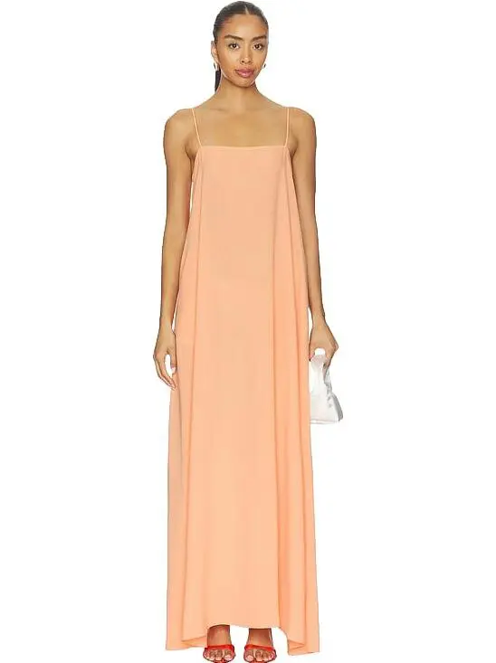 LESET Ari Maxi Dress - Peche