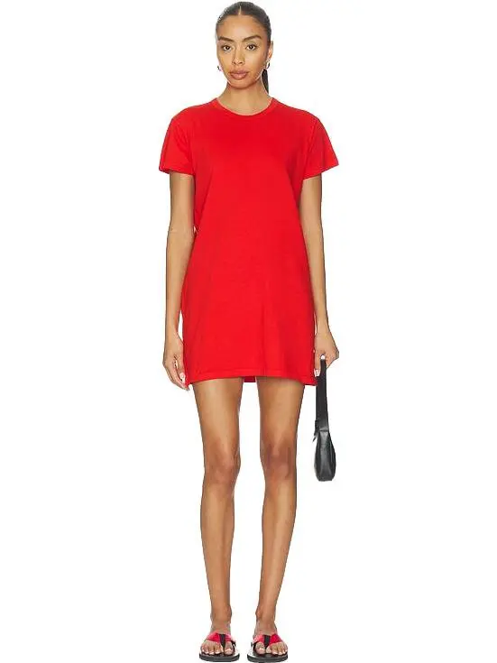 LESET The Margo Dress - Cerise