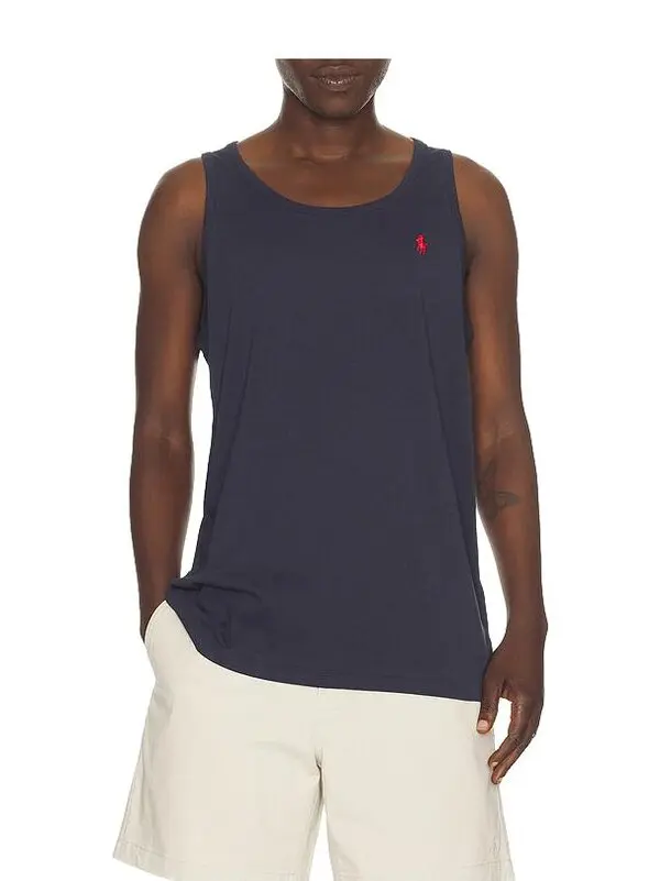 Polo Ralph Lauren Sleeveless Jersey Knit Tank - Ink